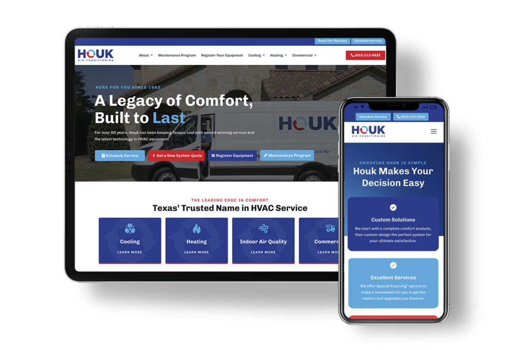 Superpath HVAC Websites | Houk Air Conditioning